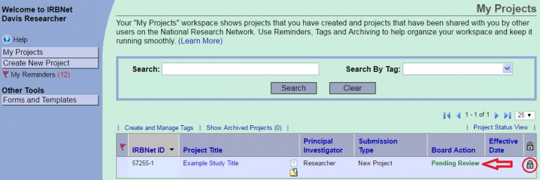 Review Process - IRB